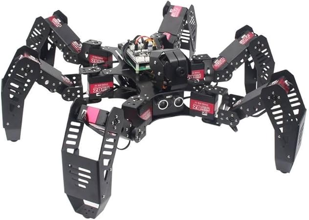Amazon.com: Advanced 18DOF Hexapod Robot Kit for Raspberry Pi 4B – DIY ...