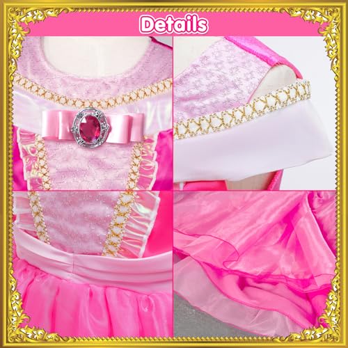 Tacobear LED Princess Costumes for Girls Aurora Dress Up Led Fancy ...