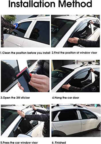 Snapklik.com : Rain Guard 4-Piece For 2018-2022 Chevy Traverse Windows ...