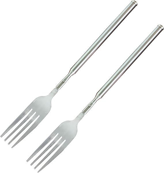 Amazon.com: Flylin 2Pcs Extending Fork, Adjustable Telescopic Fork ...