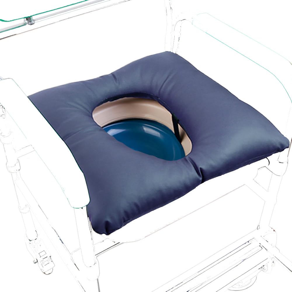 Soft Commode seat Cushion Replacement Toilet seat for Bedside Padded ...