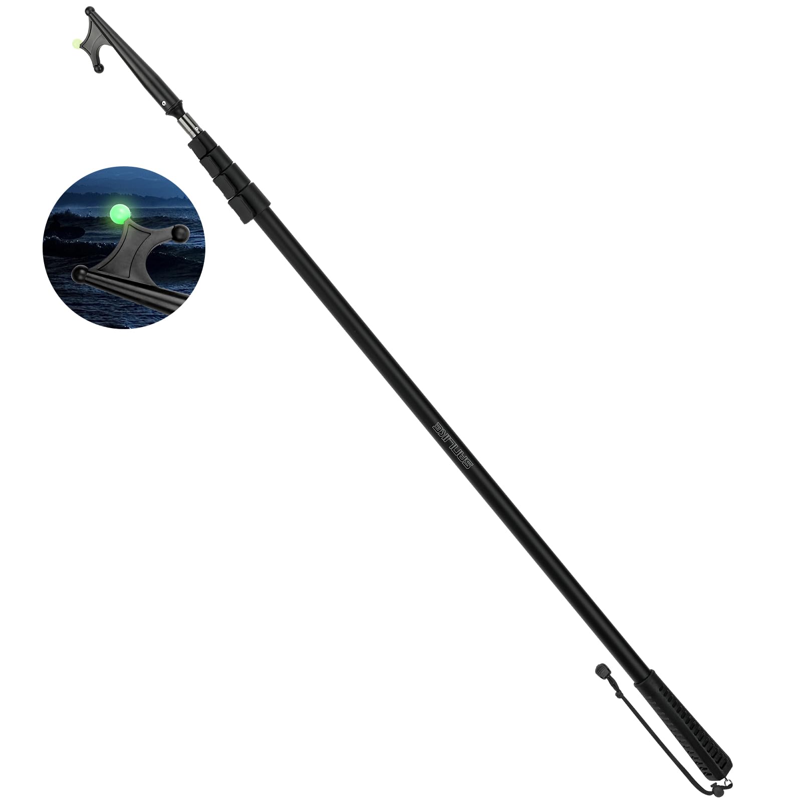 Amazon.com : SAN LIKE Telescopic Boat Hook - 4 Stage Aluminum Alloy ...