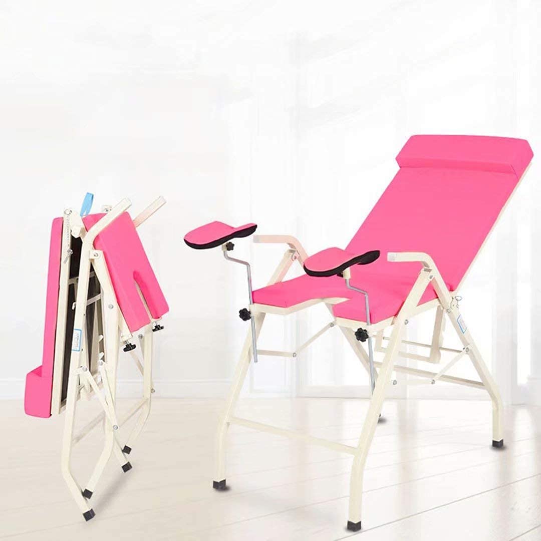 Rtyui Beauty Bed Gynecological Examination Bed Fold Portable Medical ...