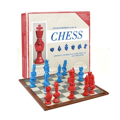 Exclusive Team Fortress 2 Chess Set - Red VS Blue by ThinkGeek | Amazon ...