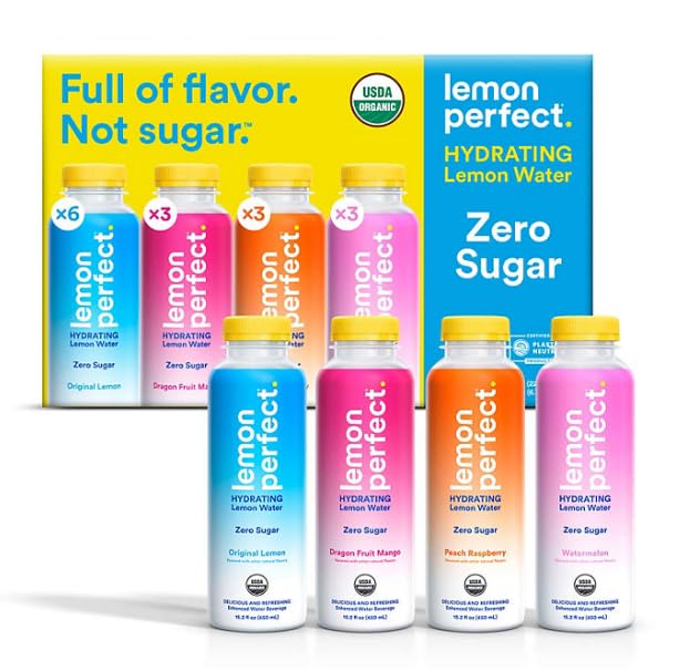 Amazon.com: Generic Lemon Perfect Flavored Water Variety Pack (15.2 fl ...
