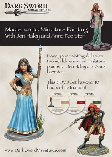 Amazon.com: Masterworks Miniature Painting with Jen Haley and Anne ...