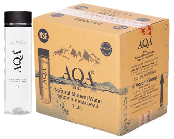 Varahi Aqa Natural Mountain Water 1 Ltr 12 Bottles Natural | Desertcart ...