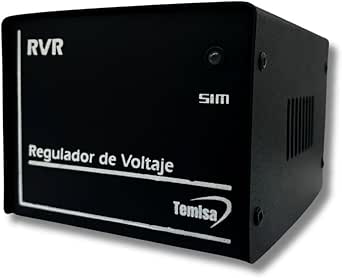 Temisa® Regulador de Voltaje RVR-1000P 07-02-231 : Amazon.com.mx ...