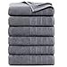 Amazon.com: Casa Platino Bath Towels 6 Pack, Medium Towels Set(24"x 48 ...