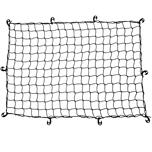Snapklik.com : Kohree Truck Bed Cargo Net 4x6 Stretches To 8x12 For ...