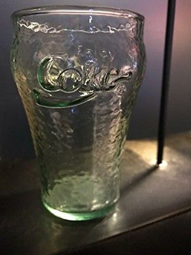 Buy Coca Cola Glasses Set of 1 Coke Glass Jumbo 32 oz Genuine Green ...