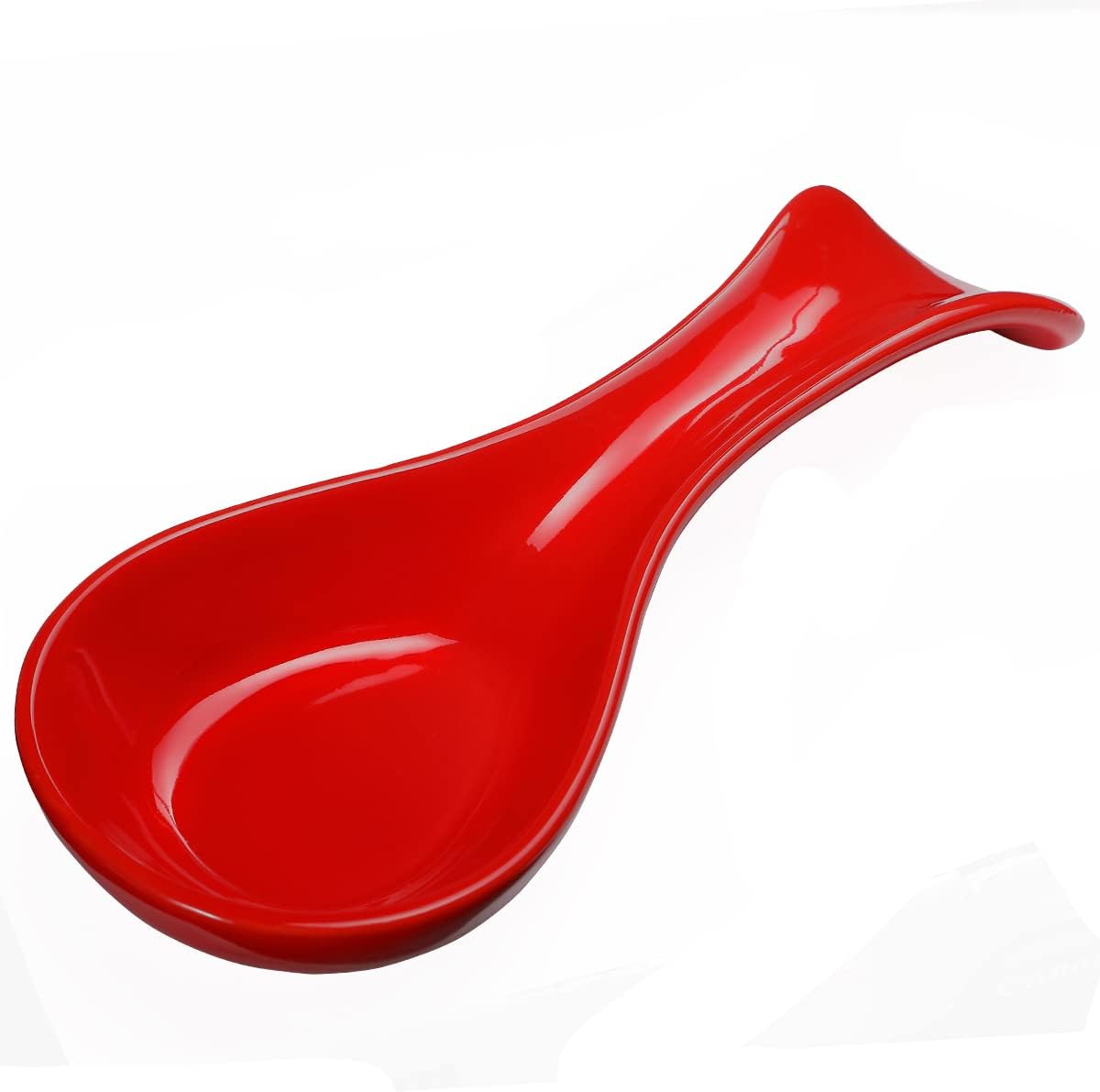 Amazon.com: Love Ceramic Spoon Fork Rest with Love Baking Spoon Rest ...