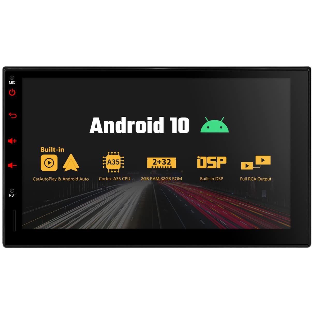 Buy XTRONS 7 Inch Android 10 Car Stereo 2 DIN GPS Navigation Auto Radio ...