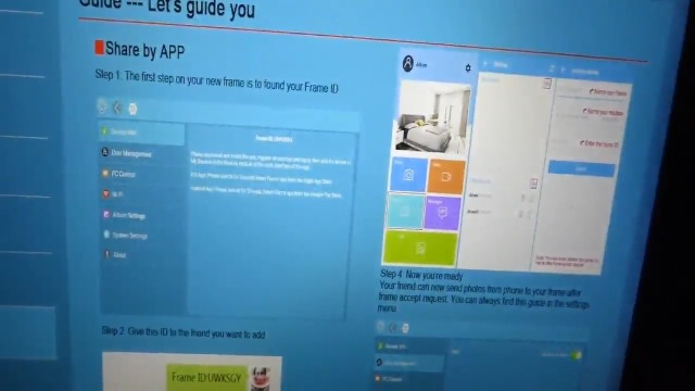 Watch WiFi Digital Picture Frame 10 Inch Touch ScreenShare Video Clips ...