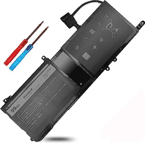 Amazon.com: Emanjor Type 9NJM1 44T2R MG2YH Laptop Battery Replacement ...