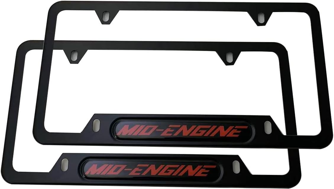Amazon.com: Qptimum FRS GT86 Racing Stainless-Steel License Plate Frame ...