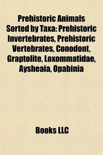 Prehistoric Animals Sorted by Taxa: Prehistoric Invertebrates ...
