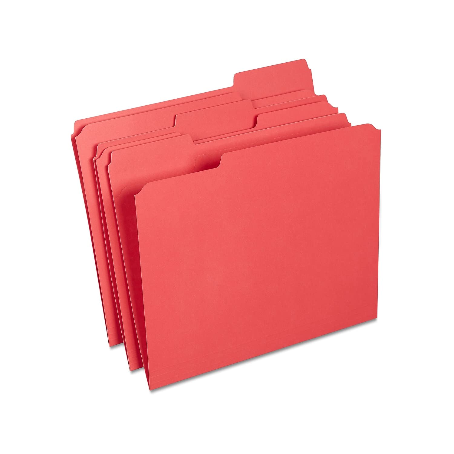 Snapklik.com : 508978 Colored File Folders w/Reinforced Tabs Letter 3 ...