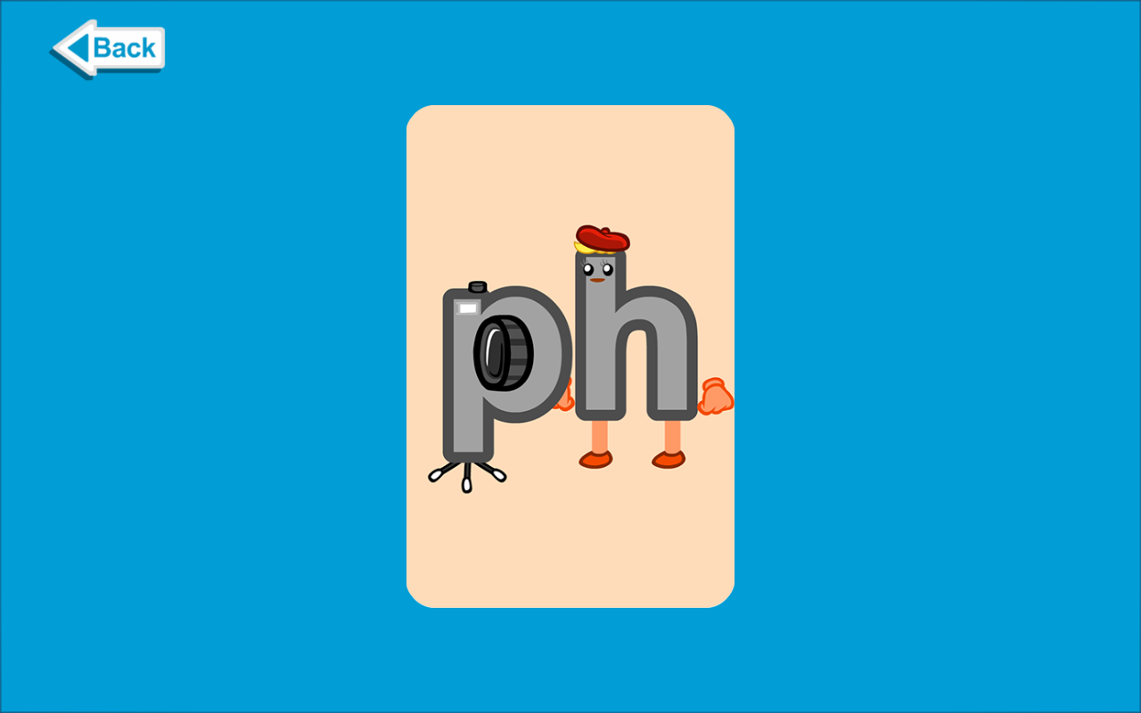Meet the Phonics - Digraphs Flashcards - App on Amazon Appstore
