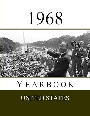 1968 US Yearbook: Original book full of facts and figures from 1968 ...