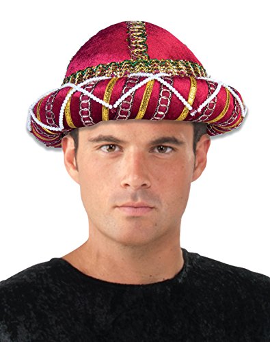 Forum Novelties Men's Sultan Sheik Hat, Red, One Size Apparel ...