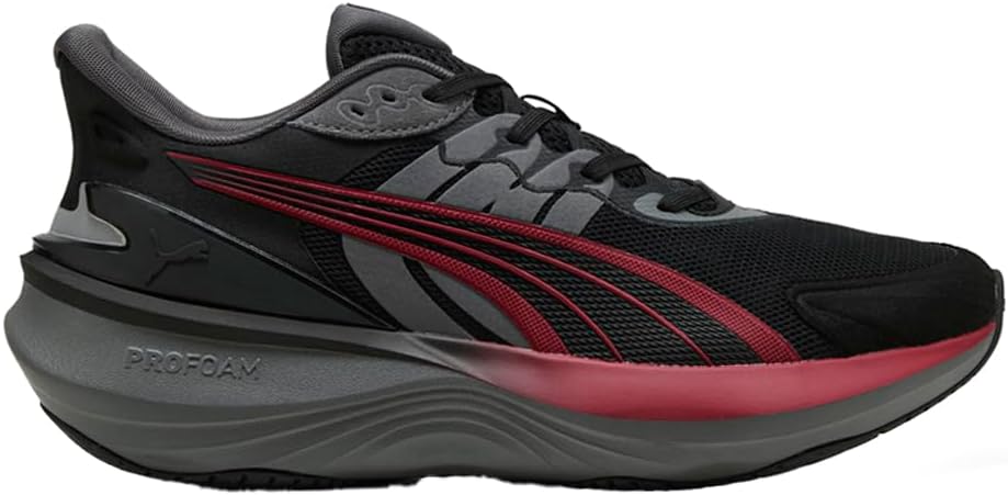 Amazon.com | PUMA Mens Pulse Pro Running Sneakers Shoes - Black - Size ...
