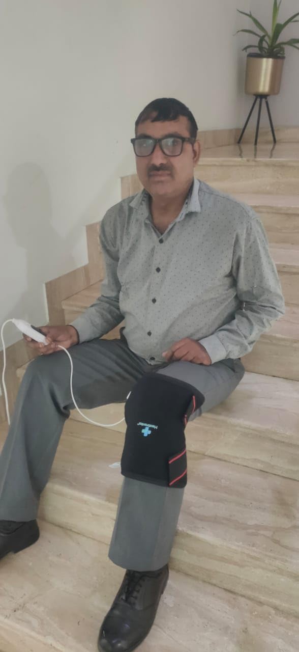 HEATRONICS® (Analog/Blue) Heating Pad for Knee Pain, Arthritis Pain ...