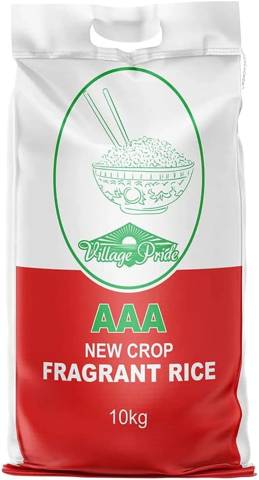 Village Pride Fragrant Rice 10kg, AAA New Crop, Premium Long-Grain ...
