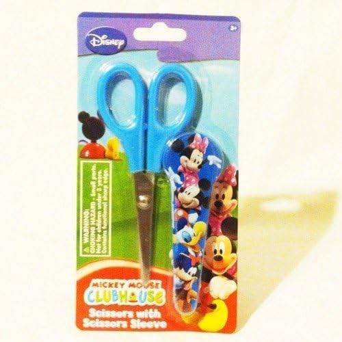 Amazon.com : Mickey Mouse Clubhouse Scissors with Scissors Sleeve ...
