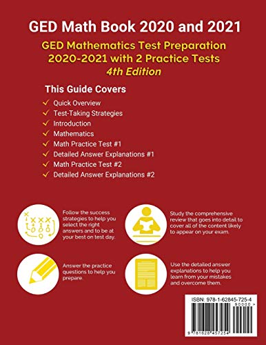 Snapklik.com : GED Math Book 2020 And 2021: GED Mathematics Test ...