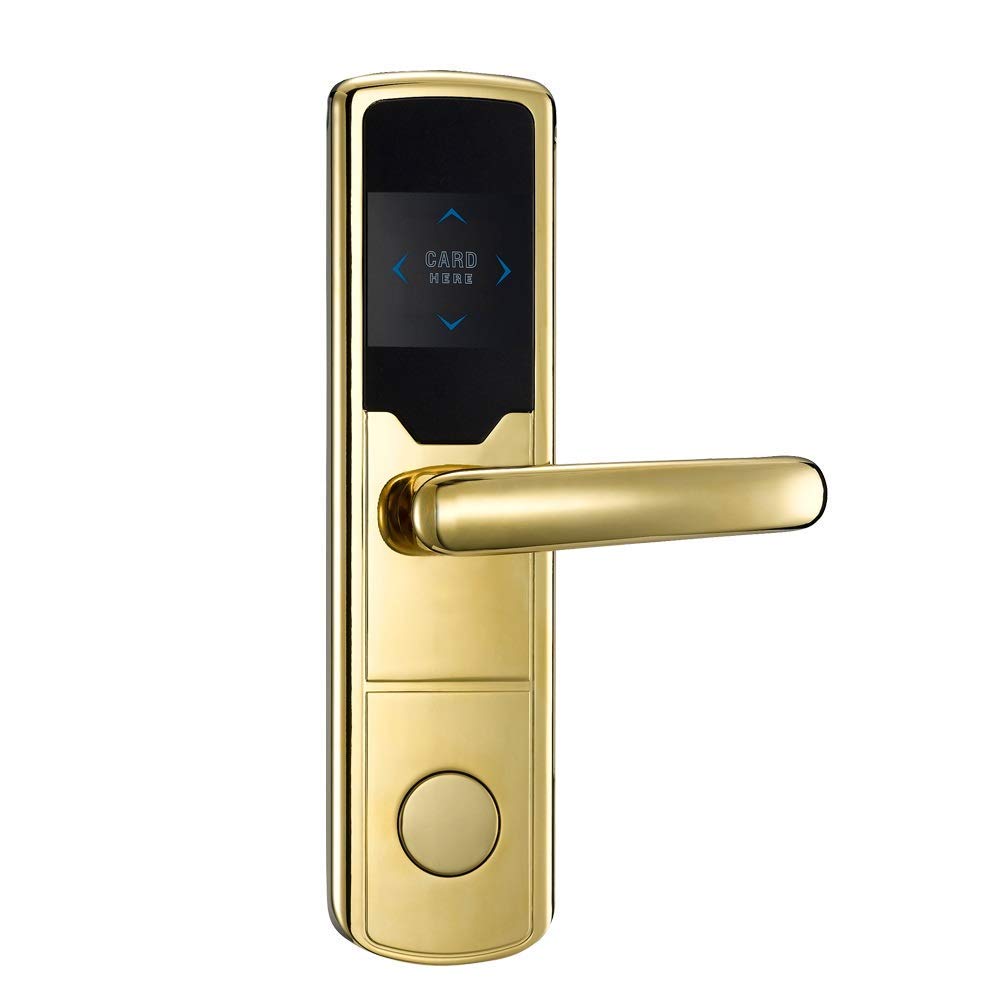 Buy XINTONGLO Smat Touch Screen Keyless Smart Door Lock, GOLD ...