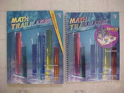 Package of 2 Math Trailblazers Second Edition Grade 3 hardcover Student ...