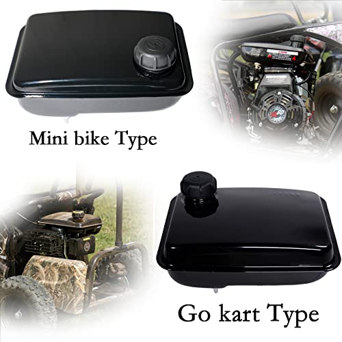 Oryxearth Dirt Bike Tank Stainless Steel Mini Bike Gas Tank For Coleman ...