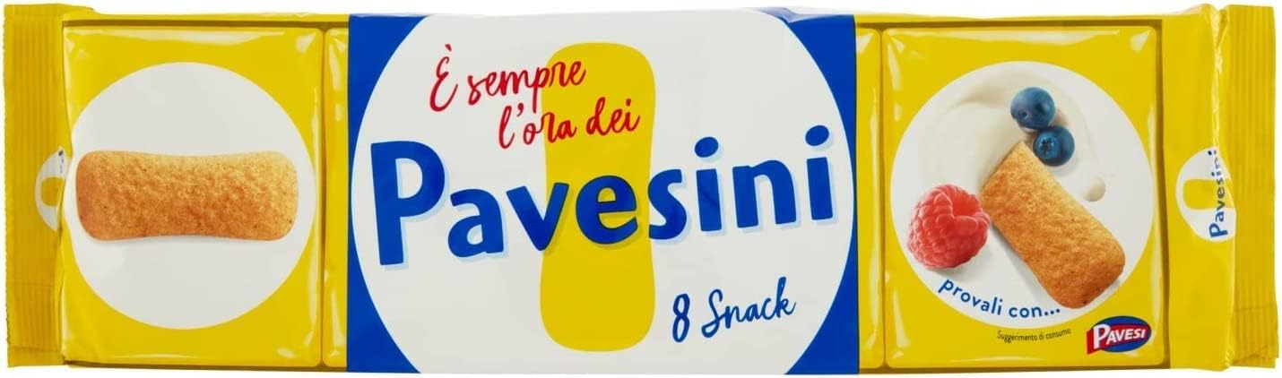 12 Barilla Pavesi Pavesini GLI Originali Italian Biscuits Cookies 200g ...