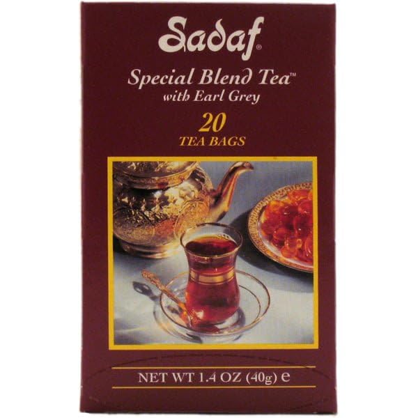 Amazon.com : Sadaf Earl Grey Tea Bags | Special Blend Earl Grey Ceylon ...