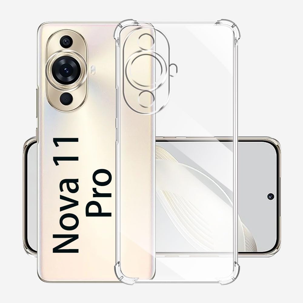 USTIYA Funda para Huawei Nova 11 Pro 4G Case Uso Rudo TPU Flexible ...