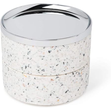 Amazon.com: Umbra 299470-491 Tesora Jewelry Box, Two-Tier Resin Storage ...