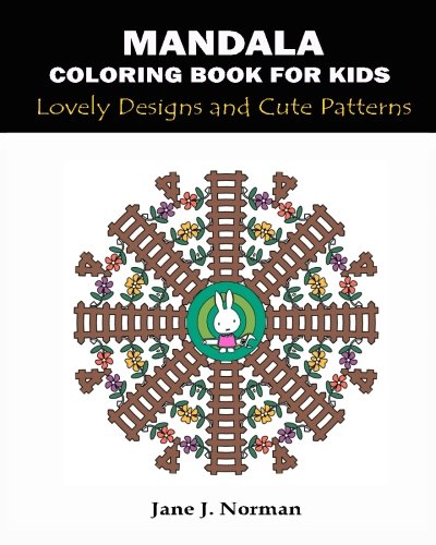Mandala coloring book for kids : Lovely designs and cute patterns: Kids ...