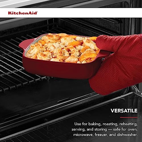 Snapklik.com : KitchenAid Vitrified Stoneware Square Baker