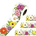 Amazon.com: Cieovo 67.9 Ft Spring Bulletin Board Borders, Colorful ...