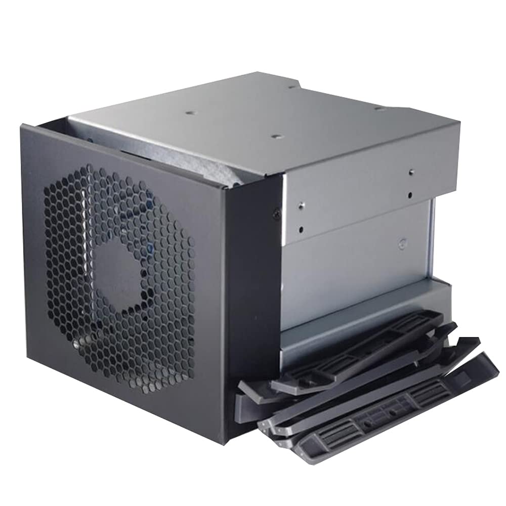 Amazon.com: Frattina 4- Capacity HDD Hard Drive Cage Rack 5 Inch 3 x ...
