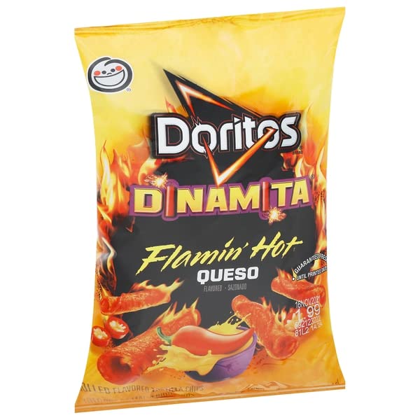Amazon.com: DORITOS DORITOS DINAMITA ROLLS FLAMIN' HOT QUESO 4OZ