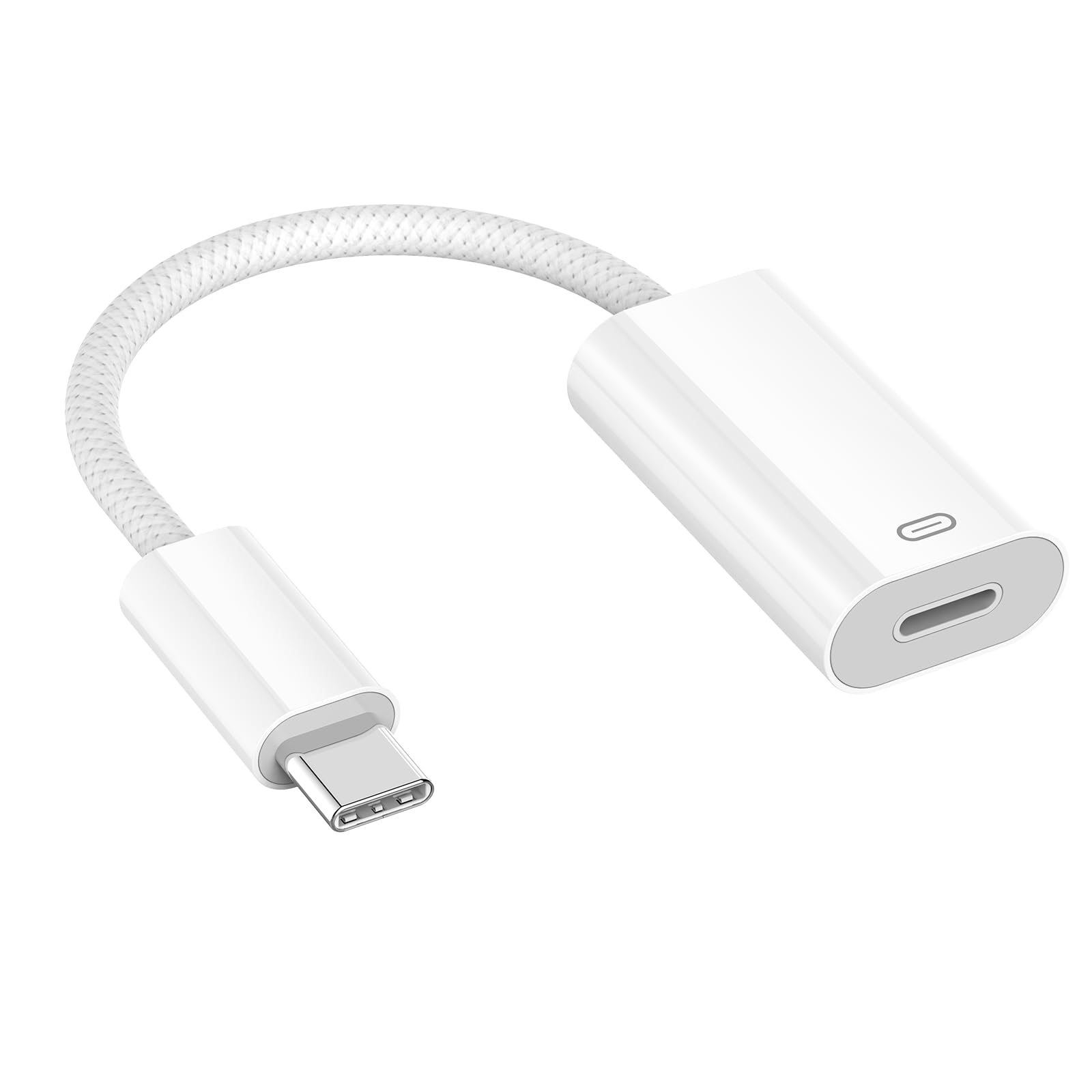 [Apple MFi Certified] USB C to Lightning Audio Adapter, USB C Male to ...