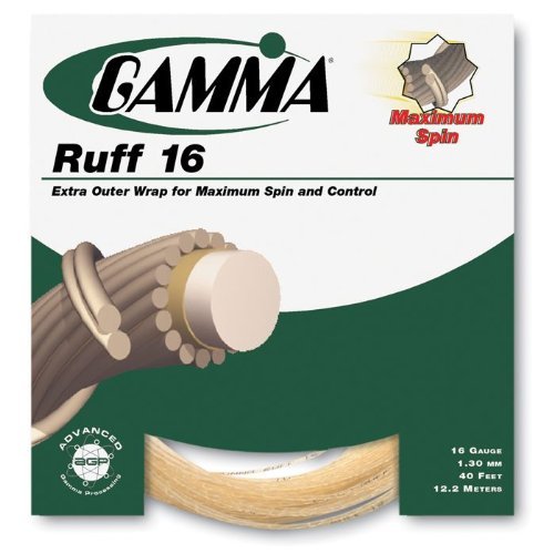 Gamma Sports Ruff 16G Tennis String, Natural : Amazon.in: Sports ...