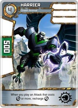 Amazon.com: Redakai - Harrier - Green Animal - Redakai Base Set : Toys ...