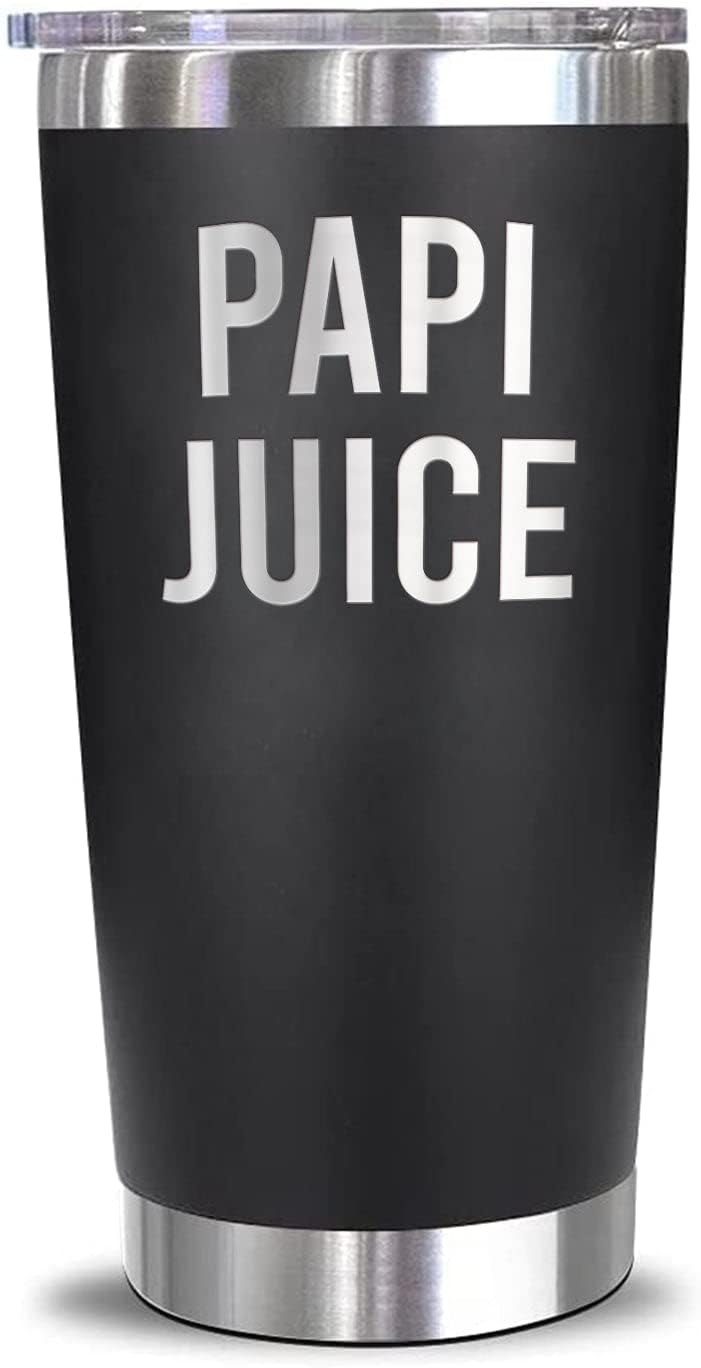 Amazon.com | LissiArt97 Papi Juice Tumblers Laser Engraved - 20Oz ...