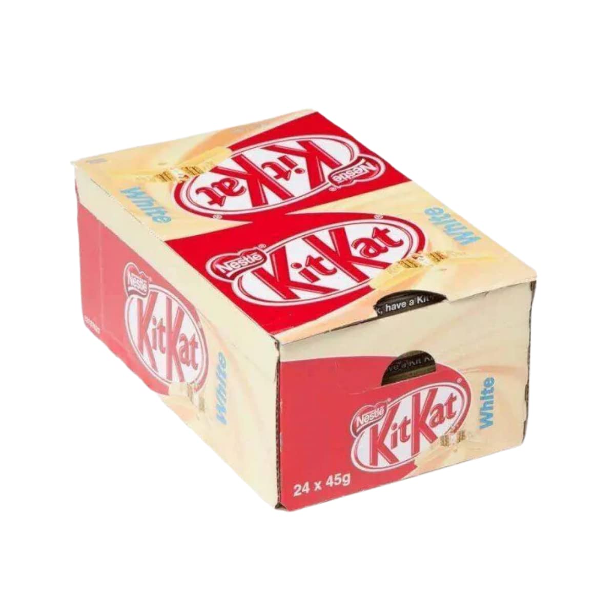 Chocolate Kit Kat Branco 41,5gr C/24un - Nestlé : Amazon.com.br ...