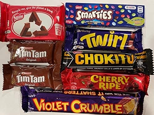 Aussie Chocolate 8 Bar Treat Pack : Amazon.co.uk: Grocery
