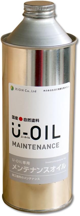 Amazon.co.jp: シオン(Xion) 国産自然塗料 U-OIL 専用メンテナンスオイル (0.5L): ホビー