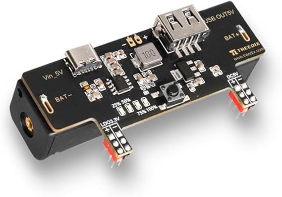 Amazon.com: Treedix Breadboard Power Supply Module 3.3V 200mA 5V 2A ...